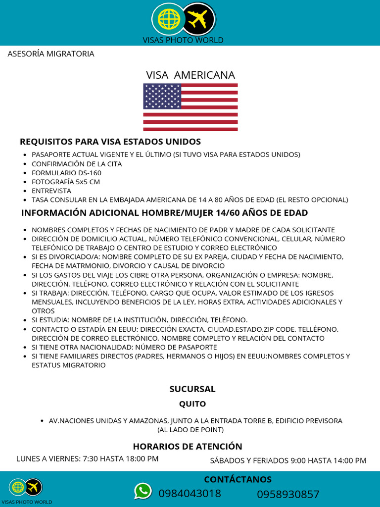 Requisitos de Visas | PDF