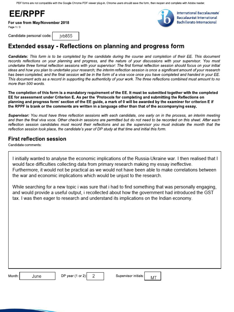 Sample RPPF 2 | PDF | Economics | Essays