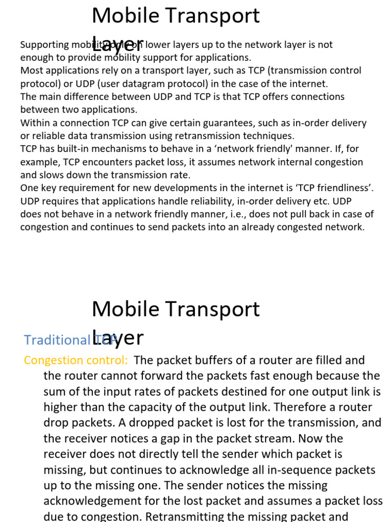 MC-M3.2 | PDF | Transmission Control Protocol | Network Congestion