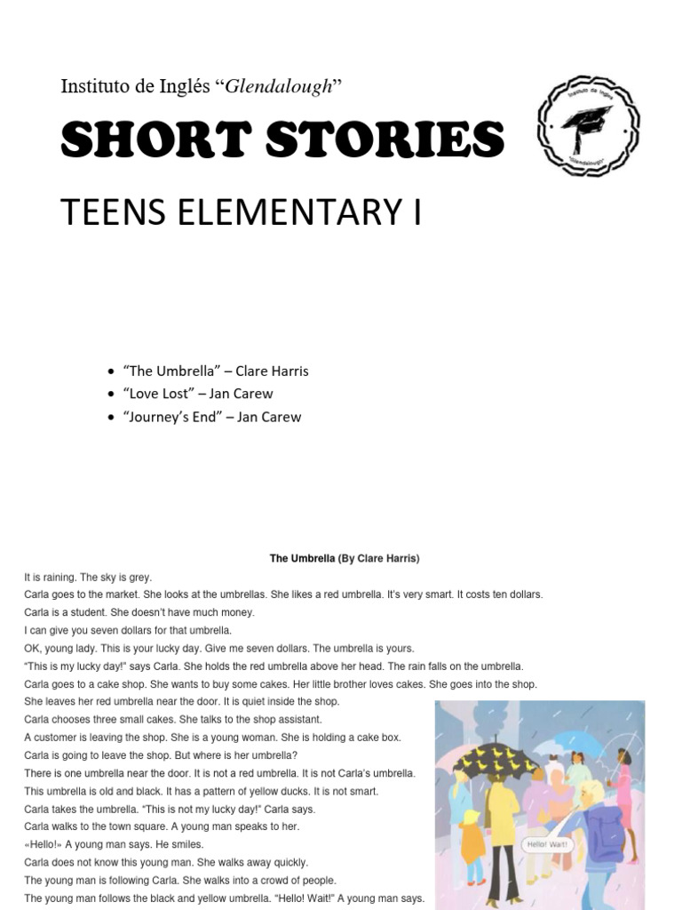 Short Stories for Teens: Carla's Luck | PDF | Mystery, Thriller & Crime ...