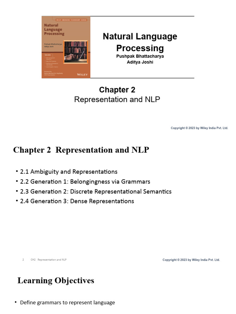 NLP - PPT - CH 2 | Download Free PDF | Grammar | Cognitive Science