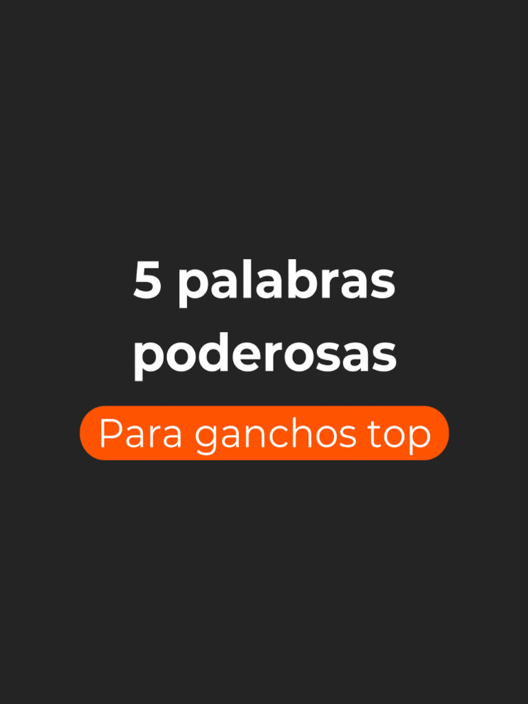5 Palabras Poderosas | PDF