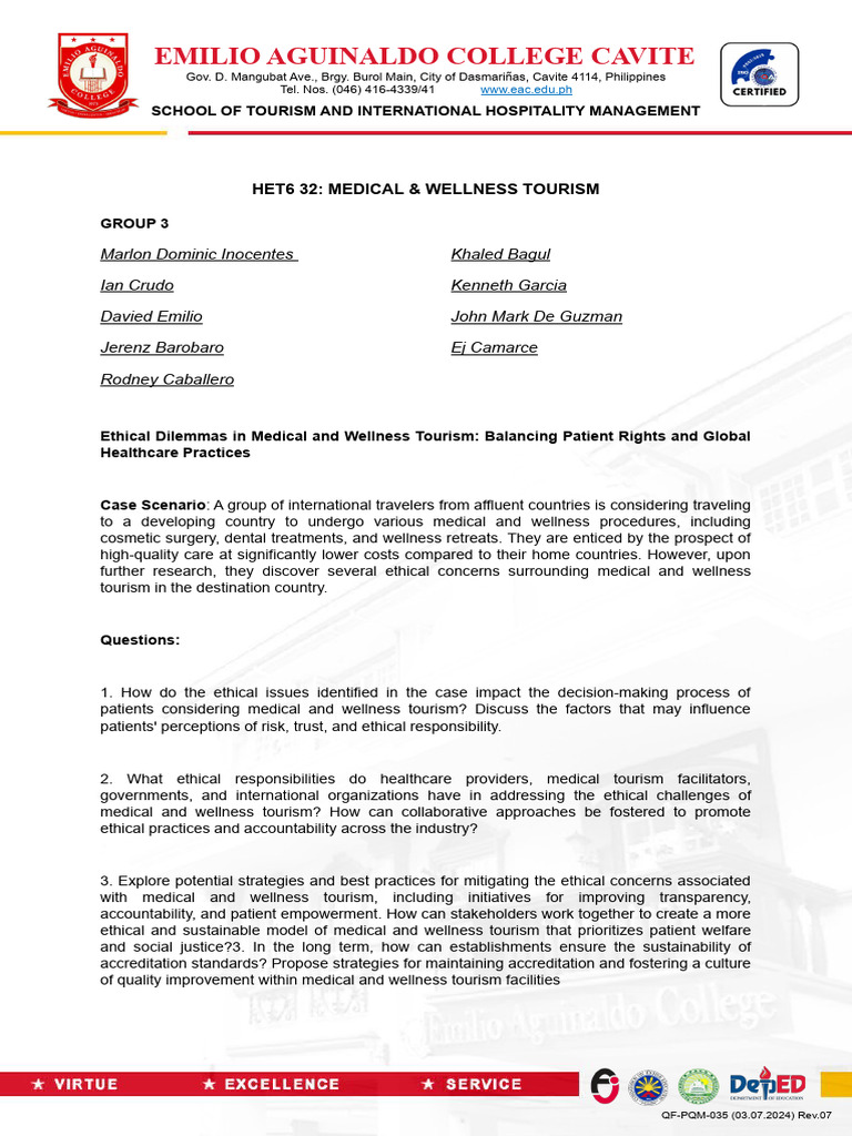 G3 Act2 Casestudy Medical | PDF | Health Care | Patient