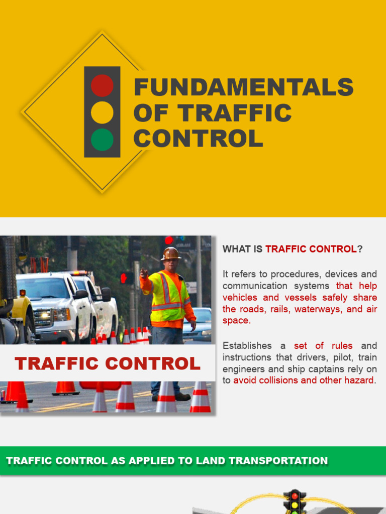 Fundamentals of Traffic Control | Download Free PDF | Traffic ...