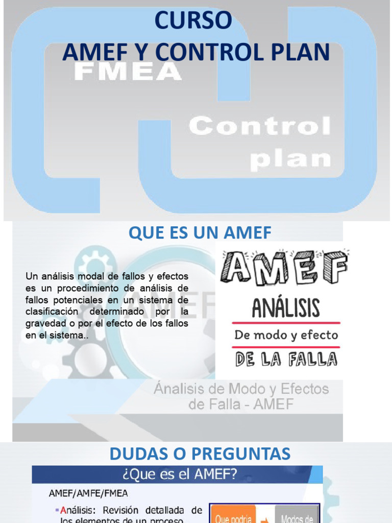 AMEF Control Plan | PDF