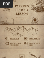 Papyrus History Lesson Infographics by Slidesgo | PDF | Planets | Solar ...