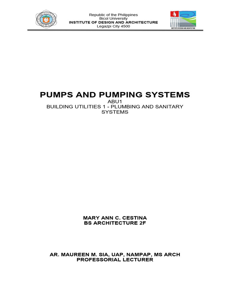 Research 1 | PDF | Pump | Continuum Mechanics