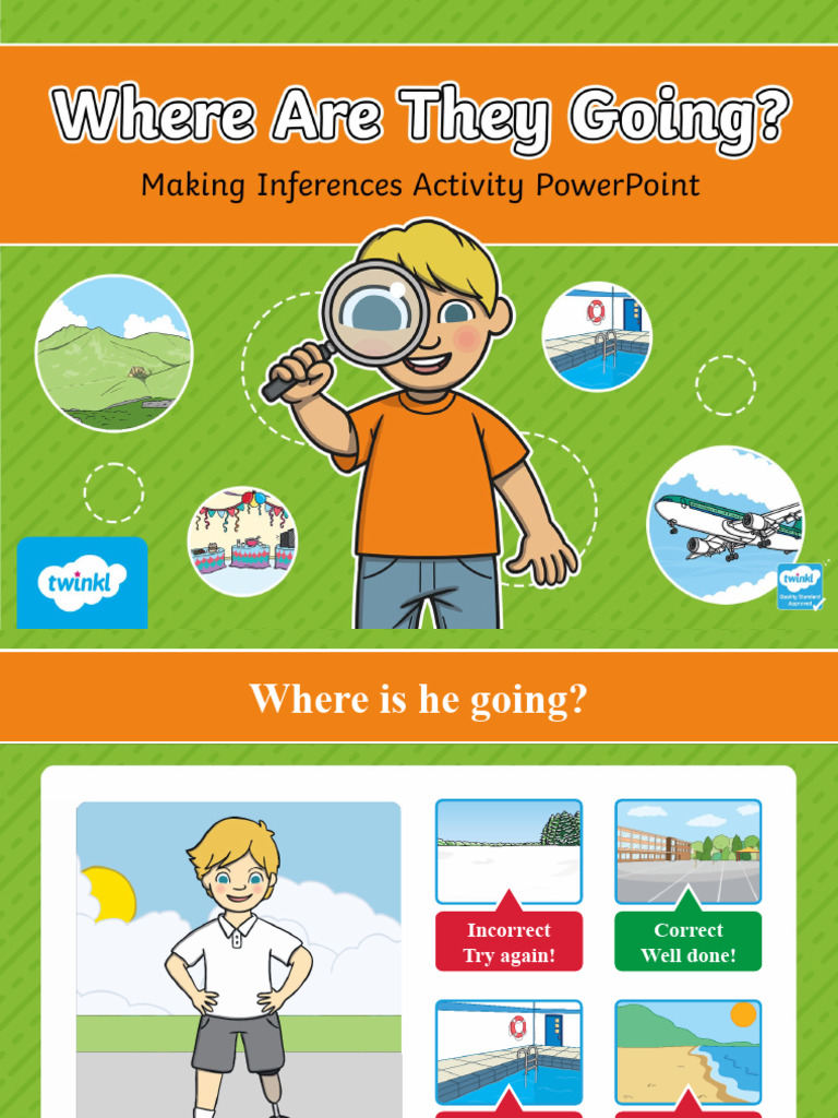 t s 4460 Where Are They Going Making Inferences Activity Powerpoint Ver ...