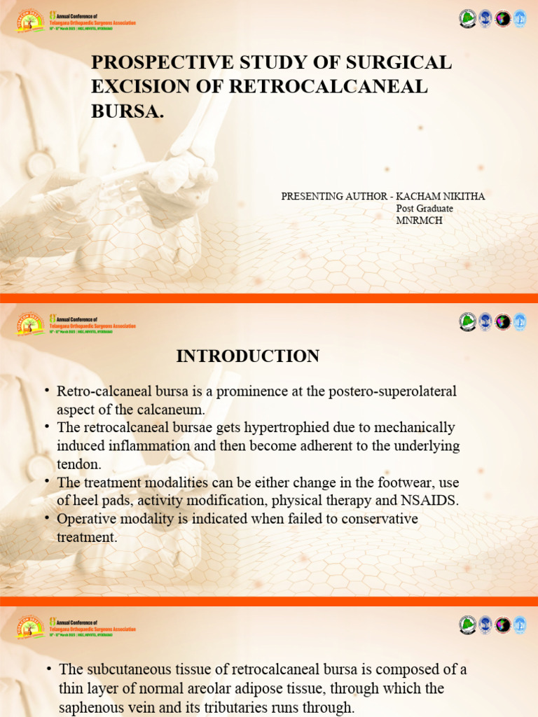 Retrocalcaneal Bursitis | PDF | Clinical Medicine | Medical Specialties