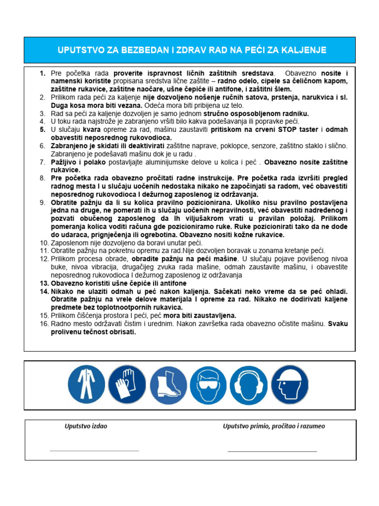 Pec Za Kaljenje | PDF