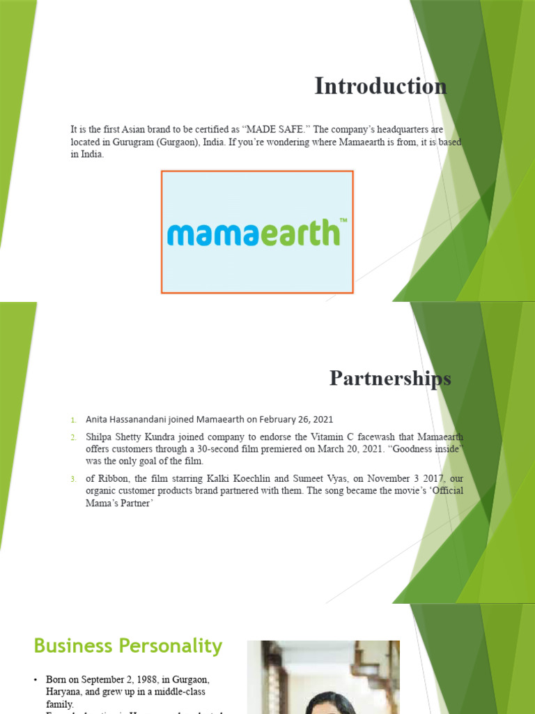 Soci Company Analysis of Mamaearth | PDF | Brand | Startup Company