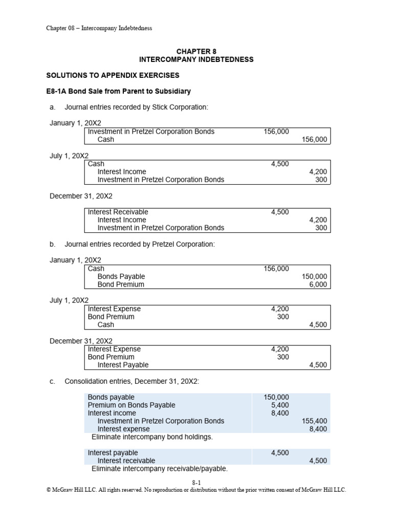 Christensen 13e CH08 SM Straight Line Appendix 8A | PDF | Book Value ...