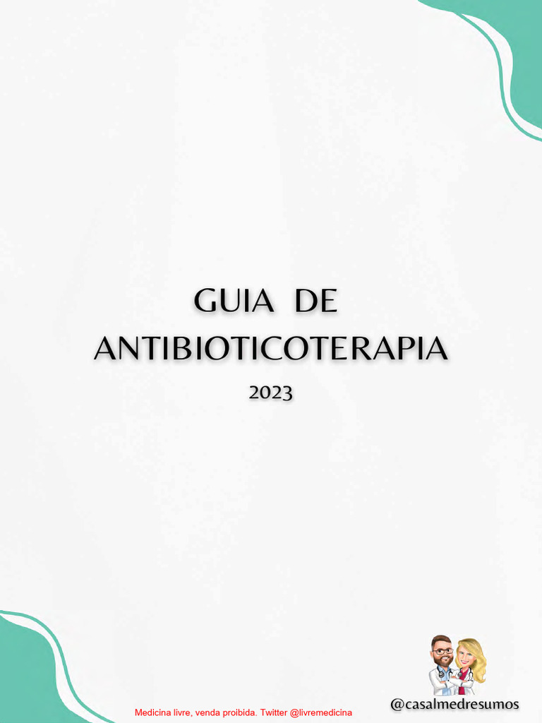 Guia de Antibioticoterapia | Download grátis PDF | Penicilina | Bactérias