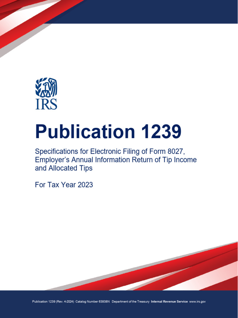 Publication 1239 | PDF | Internal Revenue Service | Irs Tax Forms