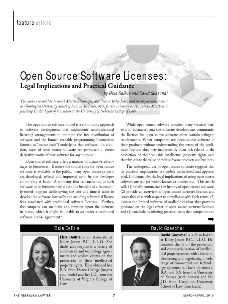 9 - Open Source Software Licenses | PDF | Free Content | Software