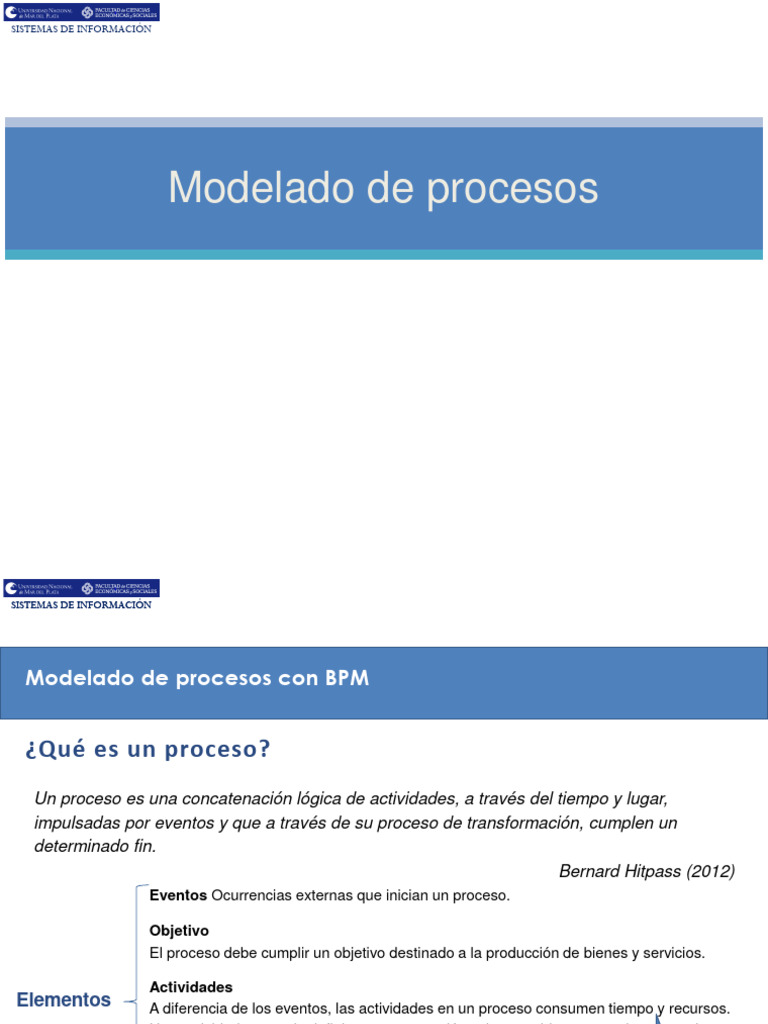 Procesos - BPMN | PDF | Gestión de Procesos de Negocio | Procesos de negocio