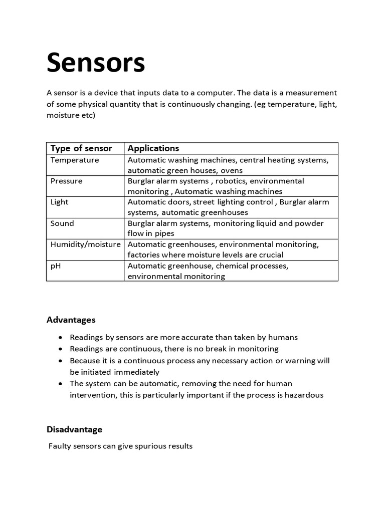 Week 11 (C) Scanners and Sensors | PDF