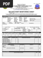 Form 1 HEARS Field Report | PDF | Patient | Health Care