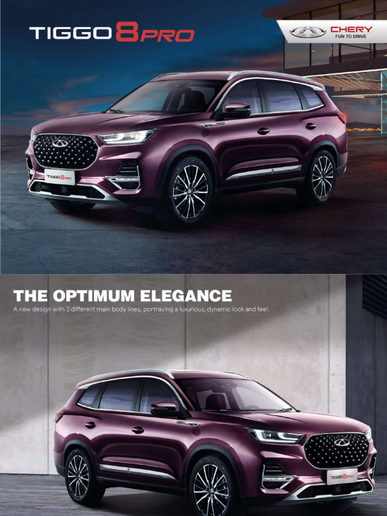 TIGGO 8 PRO Brochure Final - Compressed | PDF