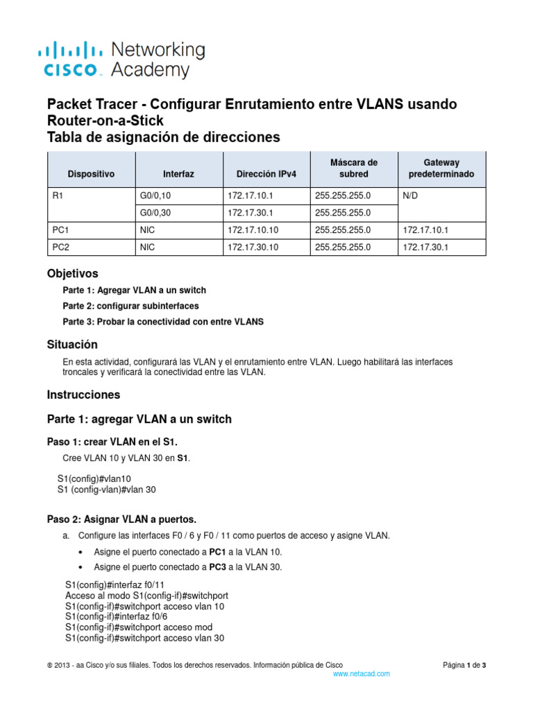 4.2.7-packet-tracer---configure-router-on-a-stick-inter-vlan-routing_es ...
