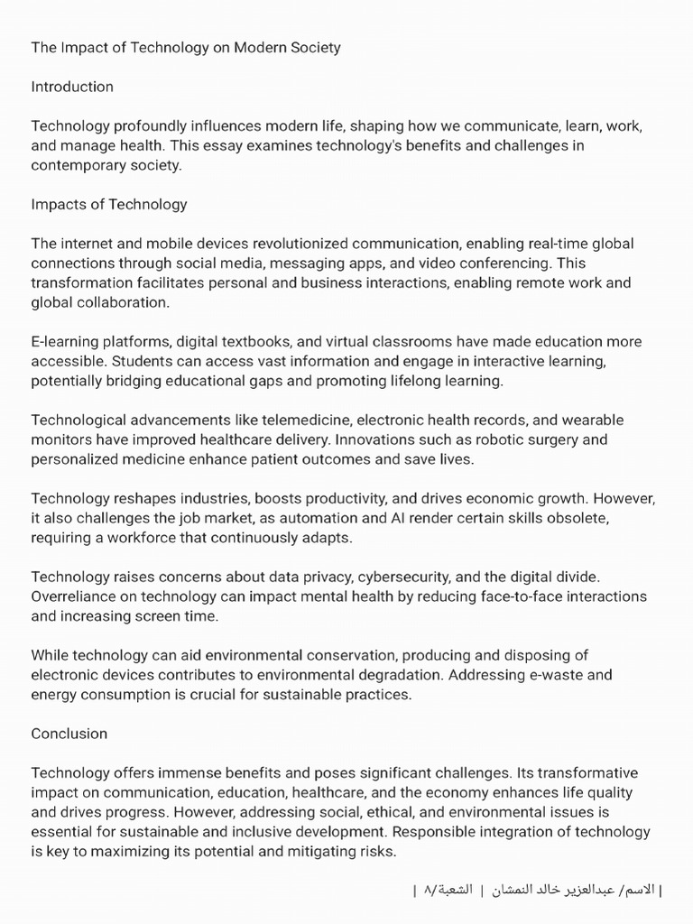 Tech & Society | PDF