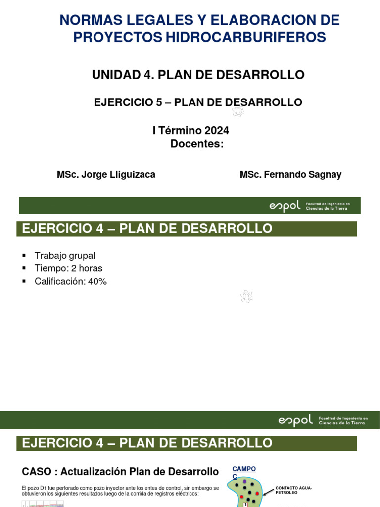 Ejercicio 5 - Plan de Desarrollo | PDF