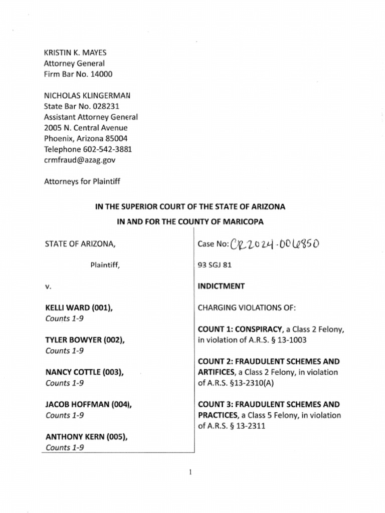PHX 12079639 v1 True Bill Indictment 93 SGJ 81 | PDF