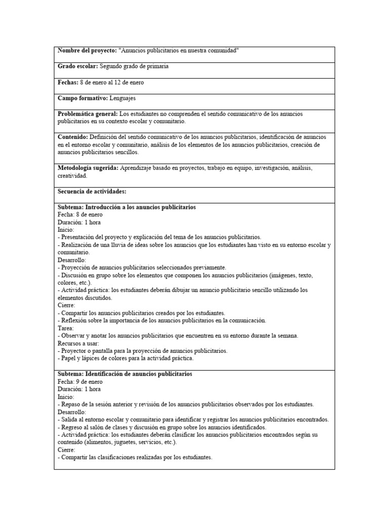 Semana 17 Segundo Lenguaje | PDF | Publicidad | Comunicación humana