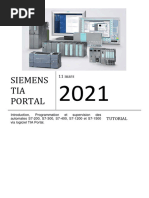 Tuto TIA PORTAL FR | PDF | Entrée/Sortie | Programmation informatique