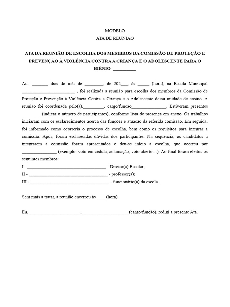 20240013-Modelo-de-Ata-de-Reuniao-de-Escola-dos-membros-das-comissoes ... 20240013-Modelo-de-Ata-de-Reuniao-de-Escola-dos-membros-das-comissoes ...