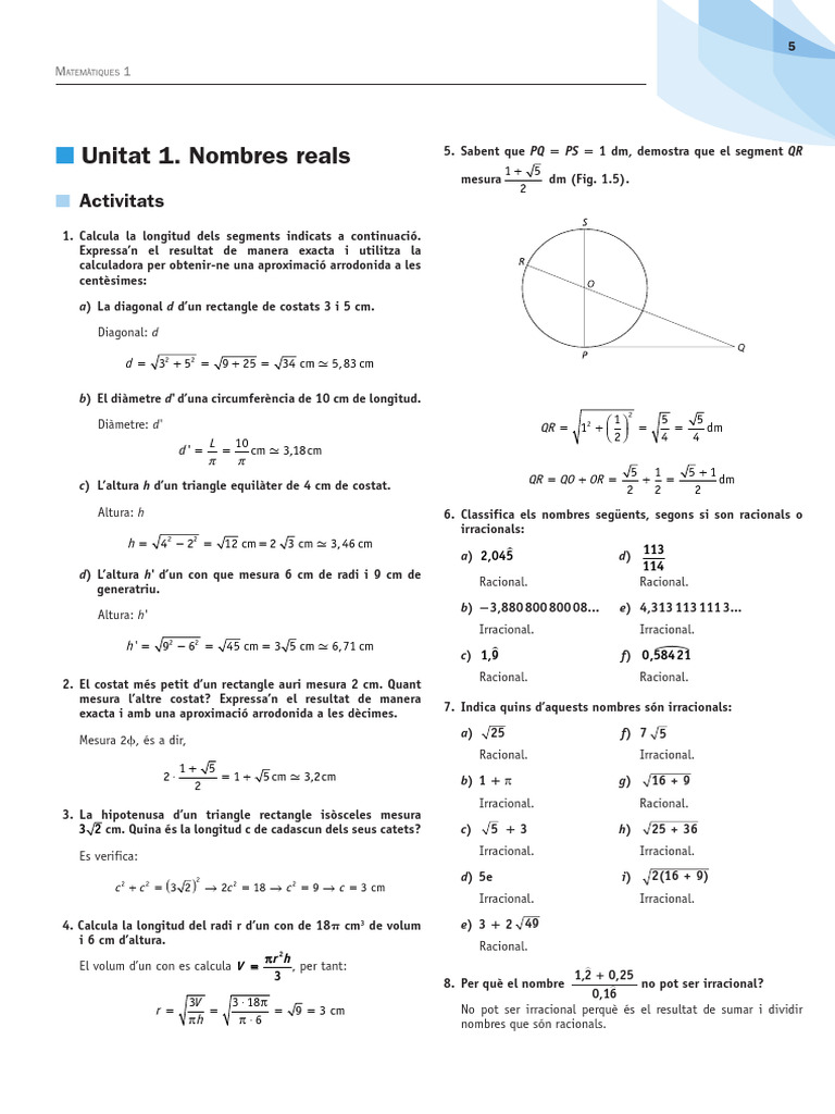 Sol Ud01 MAT CT1 2022 | PDF