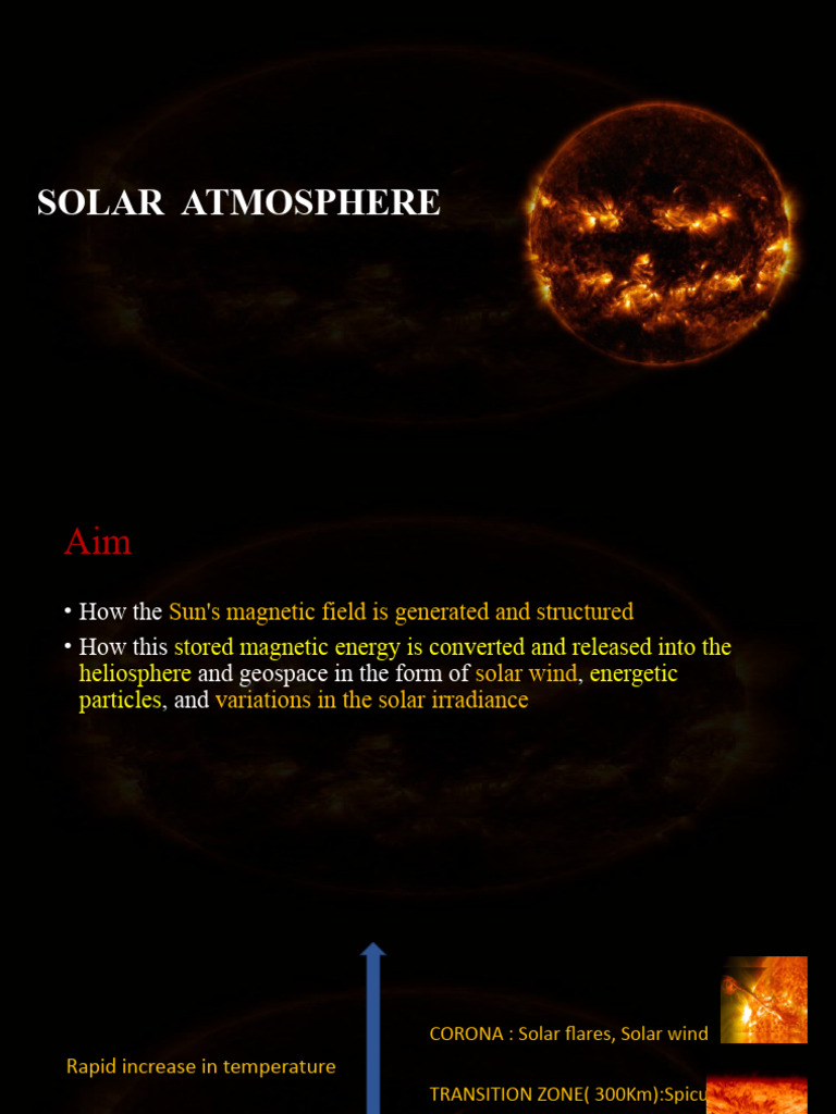 Solar Atmosphere | PDF