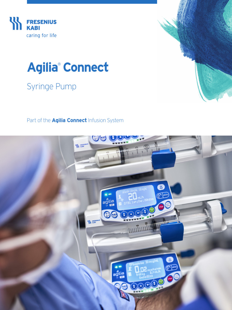 Agilia Connect Syringe Pump | Download Free PDF | Syringe | Intravenous Therapy