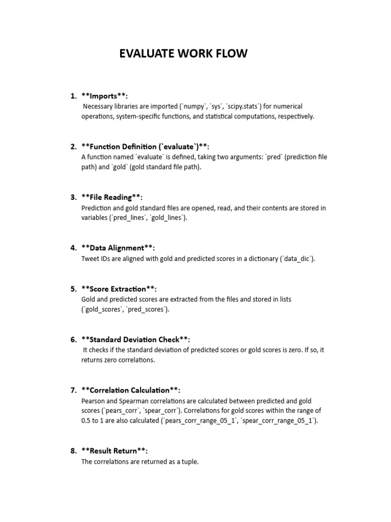 Evaluateflow Pdf