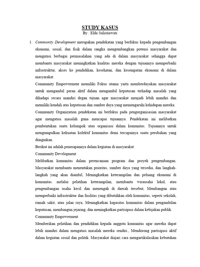 Study Kasus | PDF