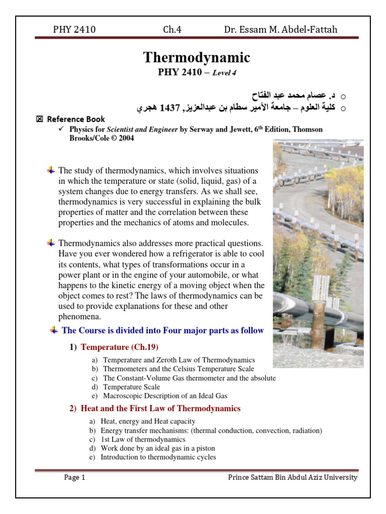 Thermodynamics: Heat Engines & Entropy | PDF | Temperature | Heat