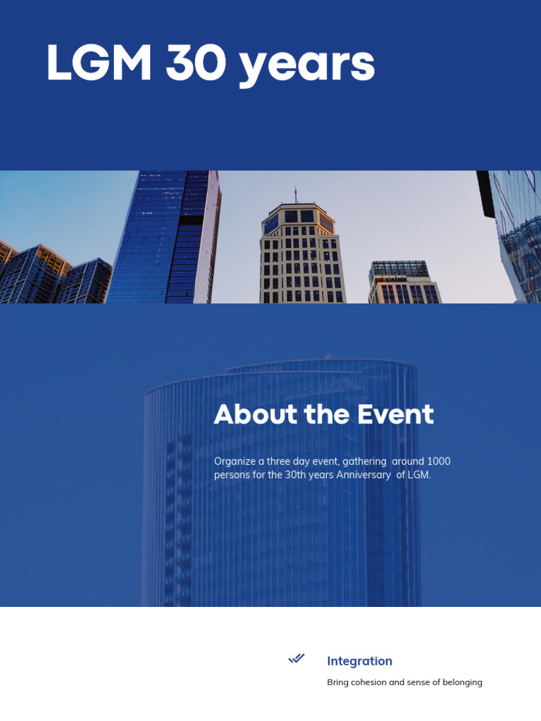 LGM 30 years | PDF | Business