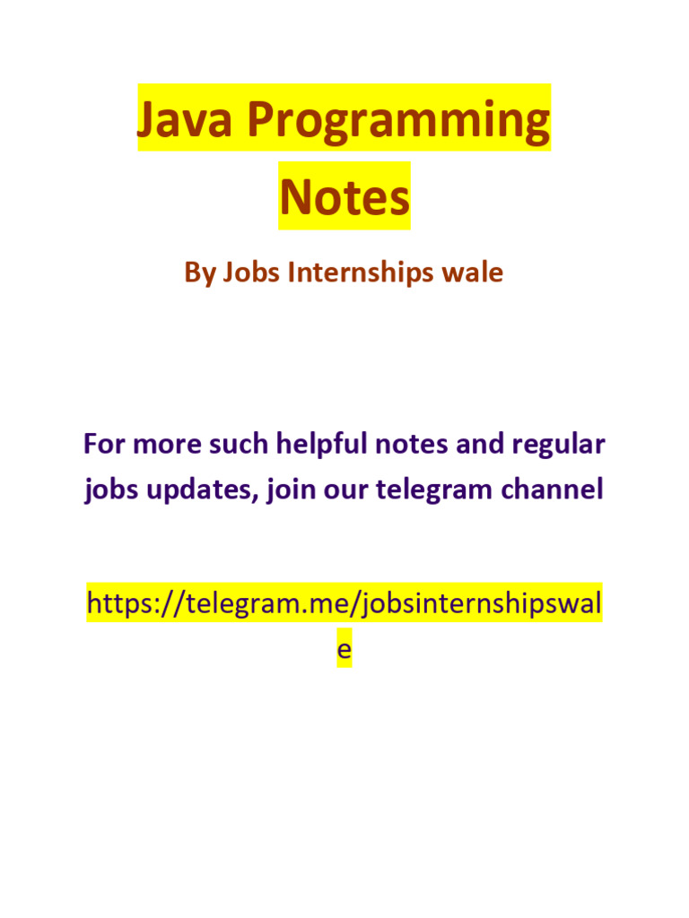 Handwriting Java 1661531344 | PDF | Computers