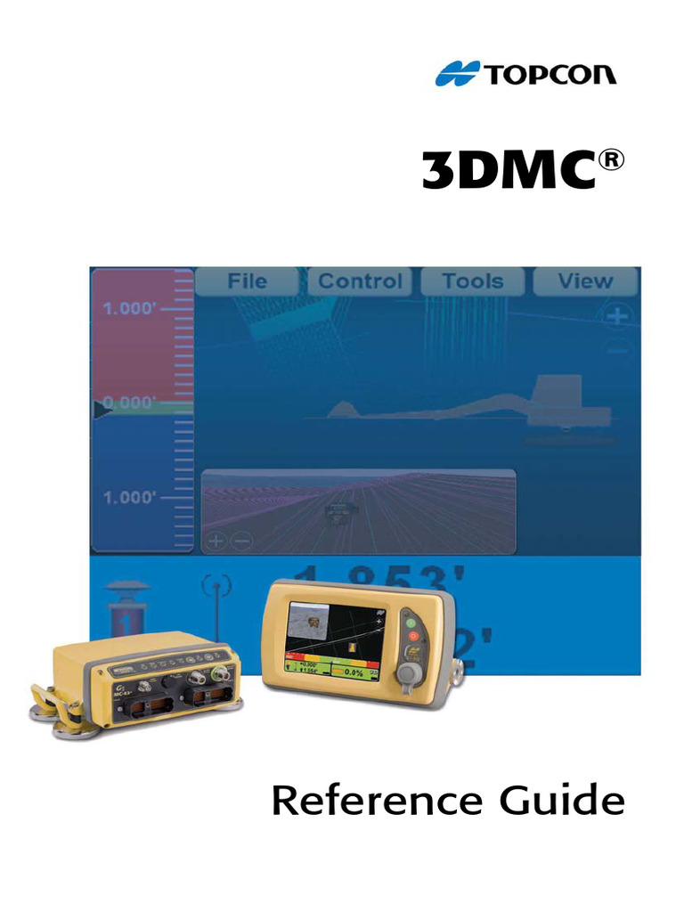 3DMC ReferenceGuide Rev B | PDF | Computer Keyboard | Menu (Computing)