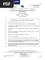 Pob 2024 - 2025 Sba Topics | PDF | Economies