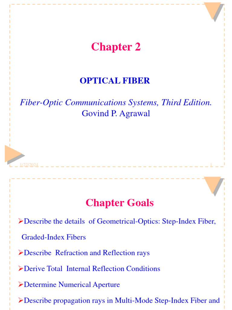 Chapter 2 Optical Fibers | PDF | Optical Fiber | Decibel