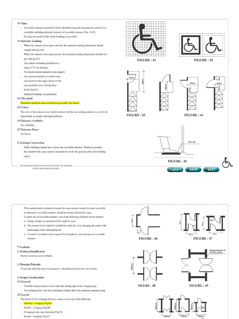 Disabled toilet - Doors | PDF | Door | Architectural Elements