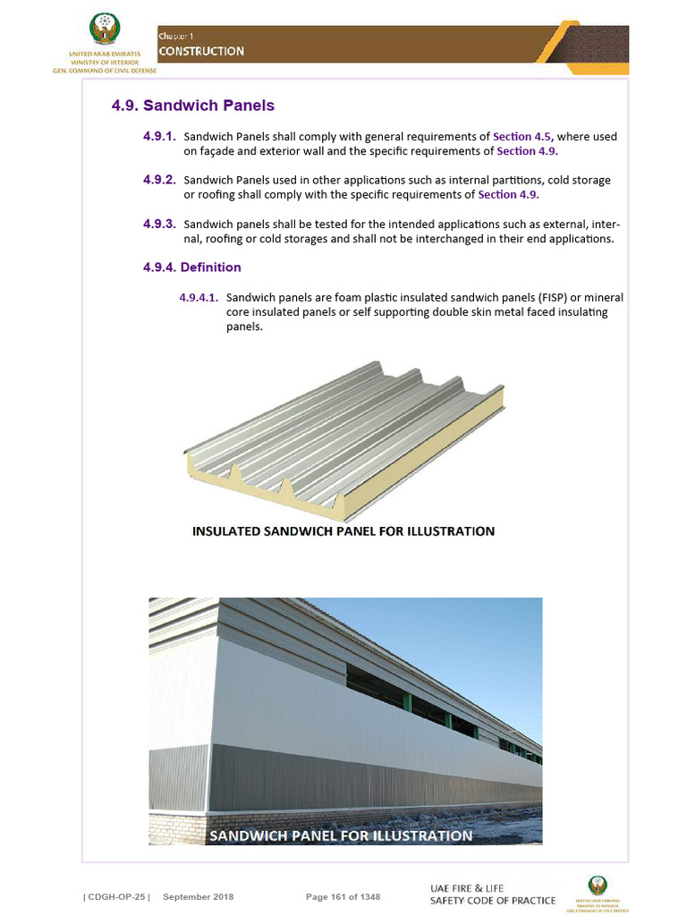DCD Sandwich Panels | PDF | Fires | Polystyrene