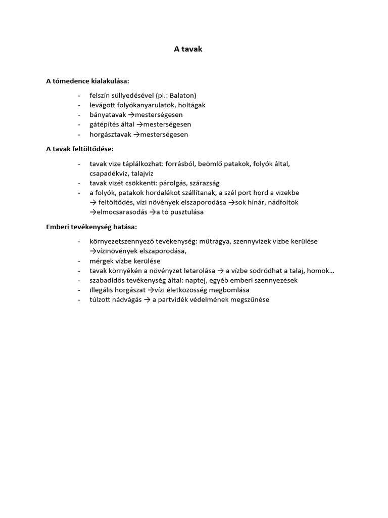 A Tavak 6. | PDF