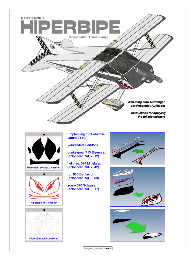 Hiperbipe Aufkleber-Anleitung | PDF