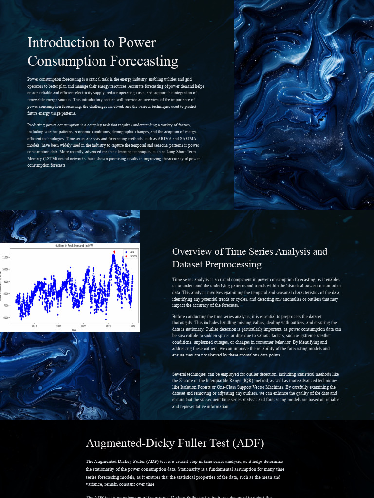 Introduction To Power Consumption Forecasting | PDF | Autoregressive ...