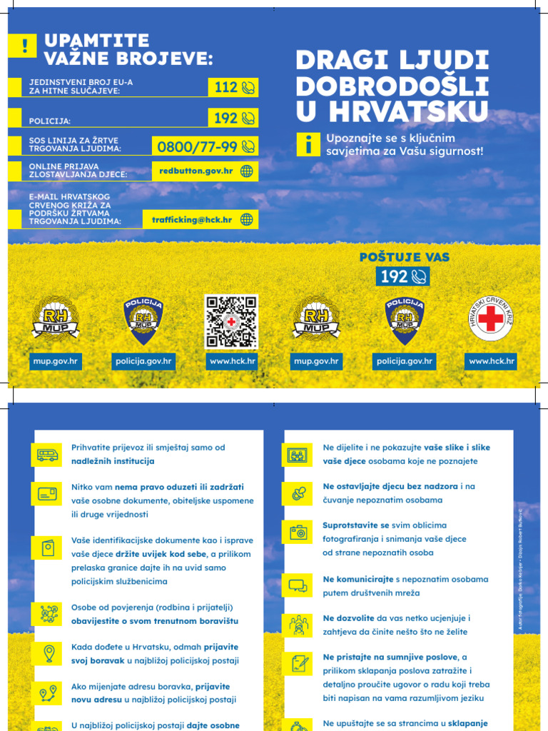 Letak Ukrajina Vazni Brojevi HR | PDF