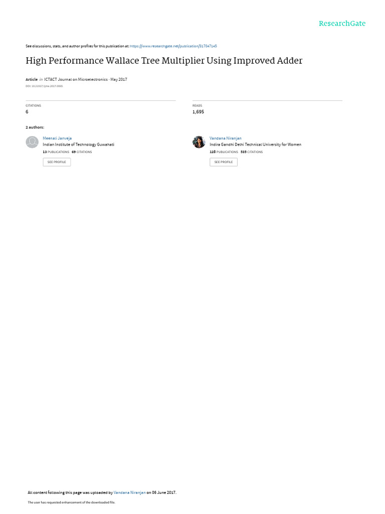 IJME Vol 3 Iss 1 Paper 7 370 374 | PDF | Integrated Circuit | Computer Engineering