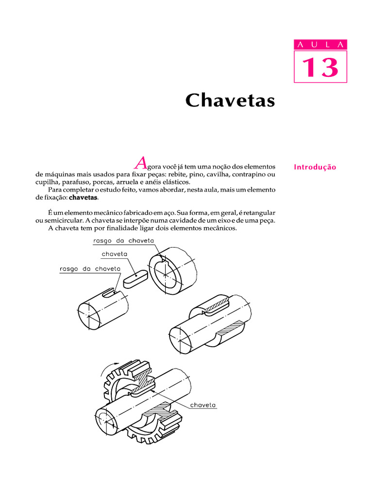 Aula 13 Chavetas | PDF