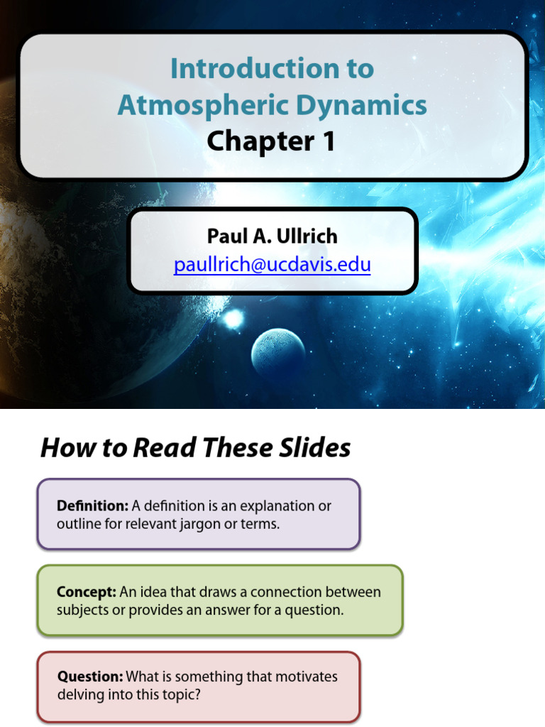 Atmospheric Dynamics Note | PDF | Force | Classical Mechanics